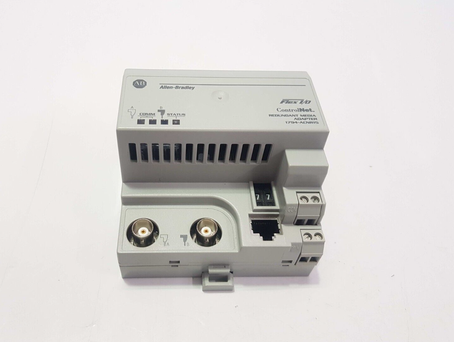 ALLEN-BRADLEY 1794-ACNR15 FLEX CONTROLNET REDUNDANT MEDIA ADAPTER ...