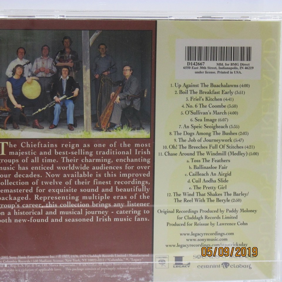 The listing is for the CD CD The Best of the Chieftains by The ...