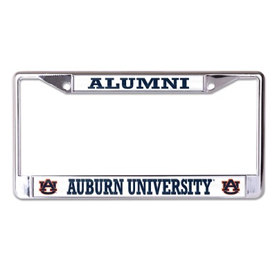 Auburn University Alumni Metal License Plate Frame #1 | Multicolor ...