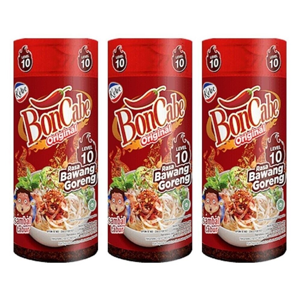 Kobe Bon Cabe Sambal Tabur Spicy Chili Sprinkle Level 10 40g | eBay