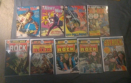 Our Army At War 65 76 77 215 256 288 291 293 316 Comics Silver Age War ...