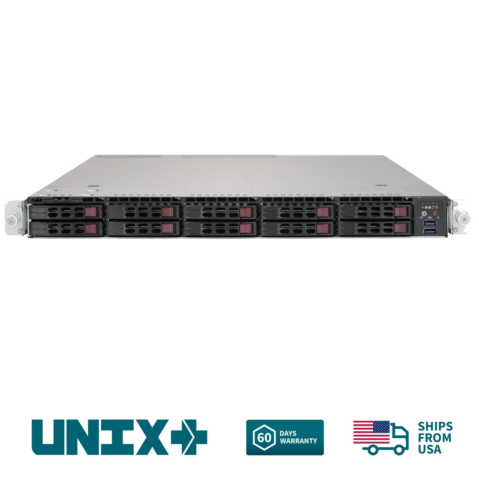 1U 20 Core 128G 256G Xeon Gold 61 Series Supermicro Server X11DPU 10 ...