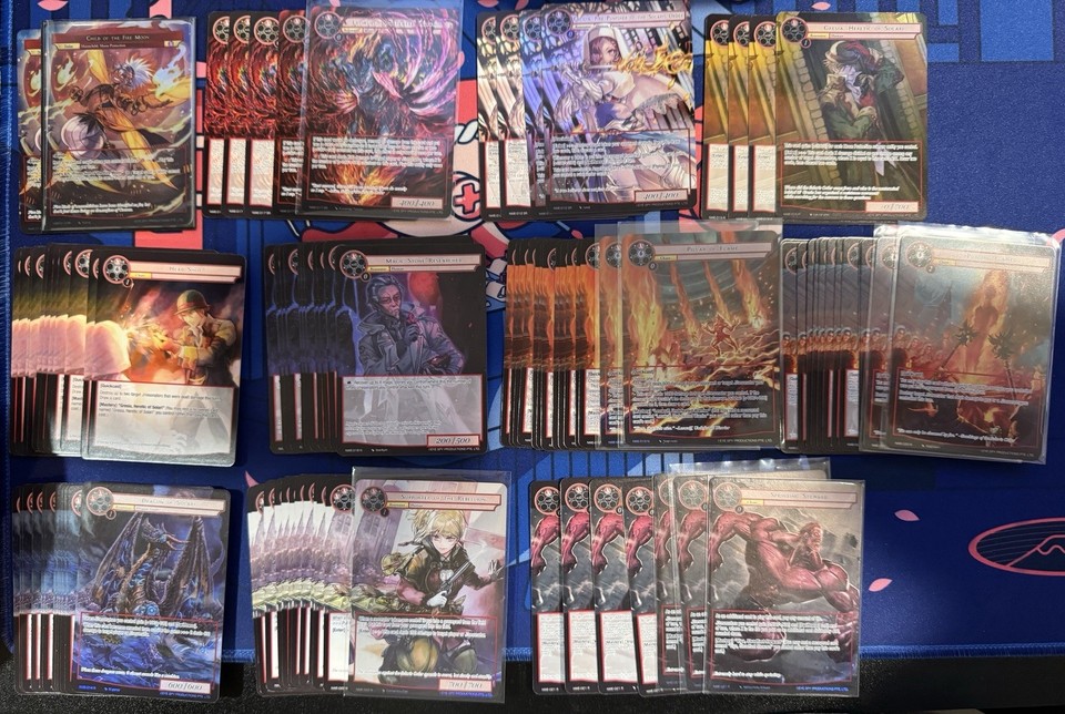 Force Of Will TCG FoW - New World Emerges 700+ Card Collection Lot ...