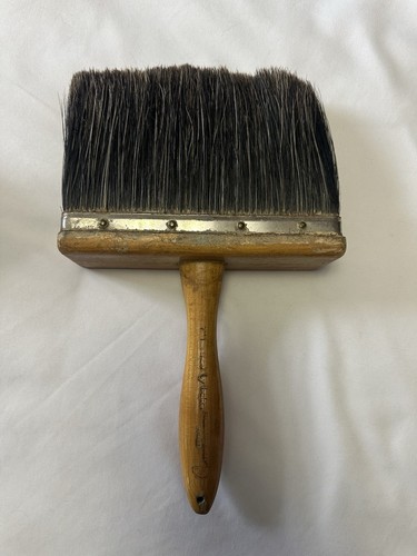 Vintage Lot Of 2 Wallpaper / Paster Brushes Rustic W/Wood Handles | eBay