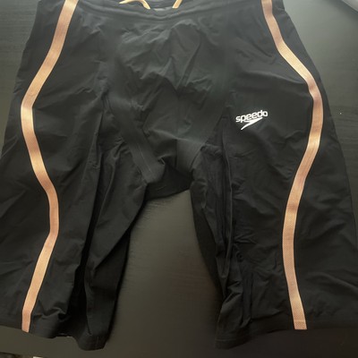 Speedo Fastskin LZR Pure Intent Backstroke Jammer Tech Suit Black Men’s ...