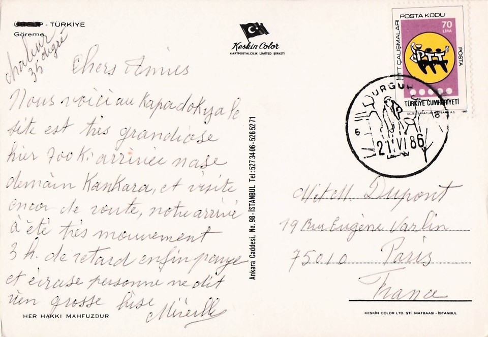 TURQUIE GOEREME CAPPADOCE | eBay