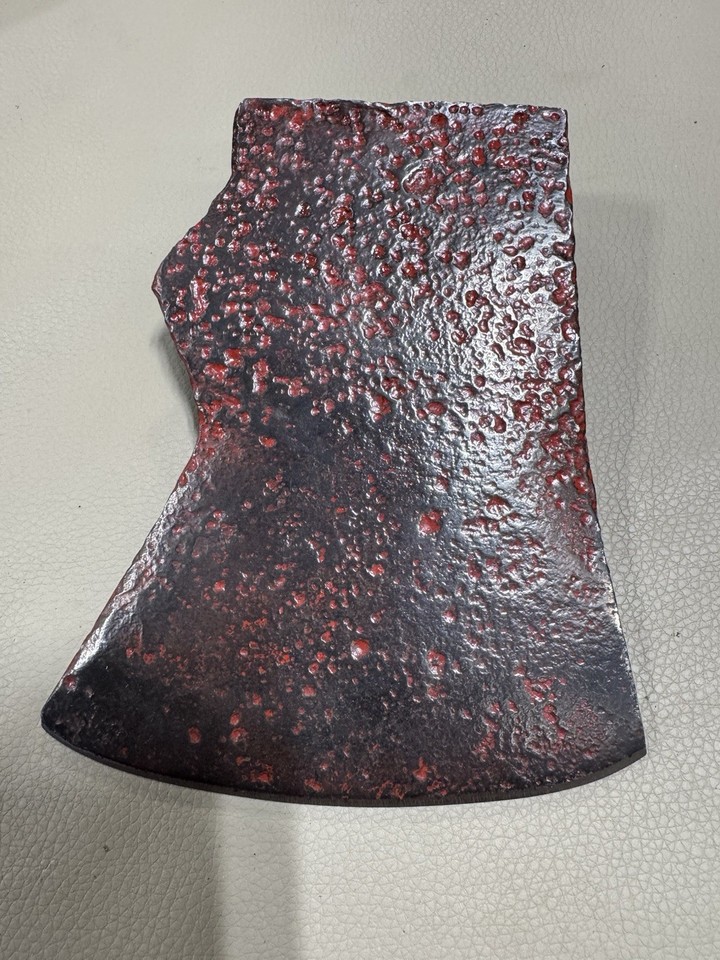 Vintage Jersey Pattern Repurposed Single Bit Axe Head | eBay