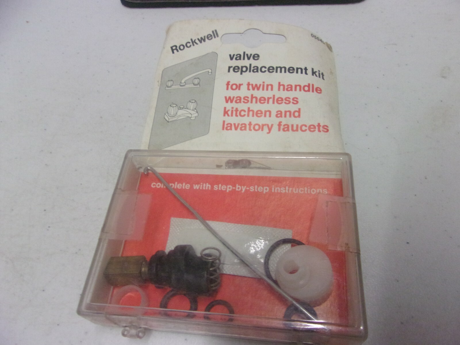 05040 ROCKWELL VALVE REPLACEMENT KIT TWIN HANDLE WASHERLESS FAUCET | eBay