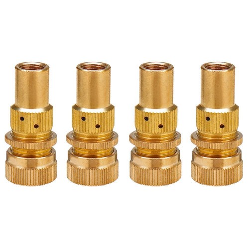 4pcs Universal Offroad Brass Tire Deflators Kit Automatic 6-30psi Tyre ...