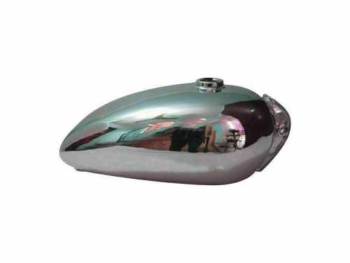 For ROYAL ENFIELD TRIALS CHROME STEEL GAS FUEL PETROL TANK ECs | eBay