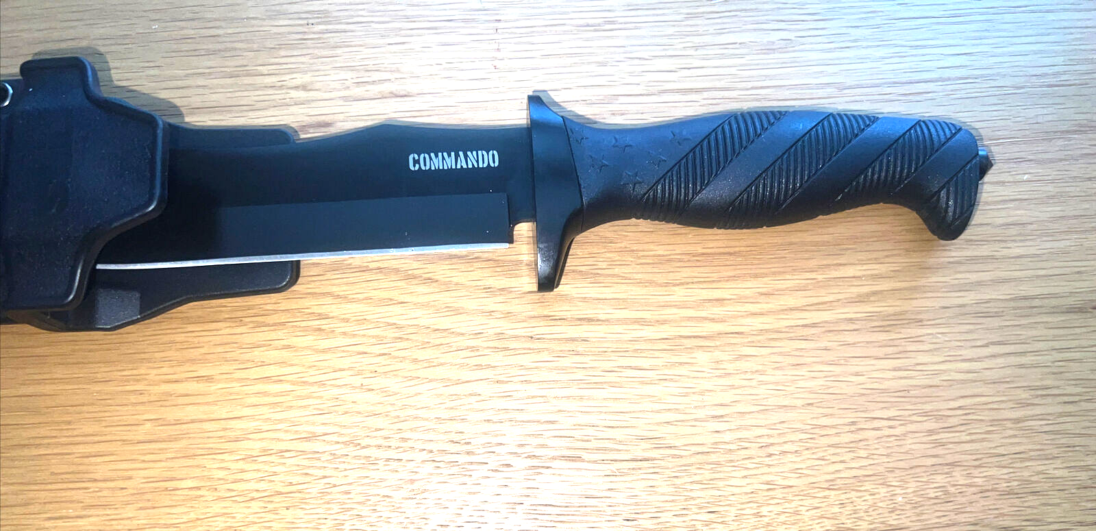 TRS- Threat Response Solutions- COMMANDO Knife, Mod#3Cr13MoV-12.3"L W ...