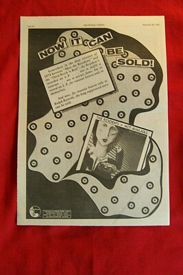 THE RESIDENTS NOT AVAILABLE ALBUM ORIGINAL 1978 VINTAGE PRESS POSTER ...