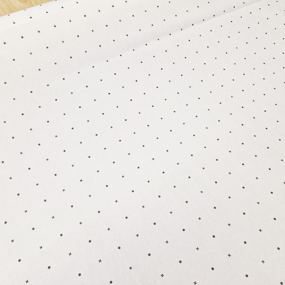 Sewing Pattern Tracing Paper Spot Dot Cross for Marking Designs By The ...