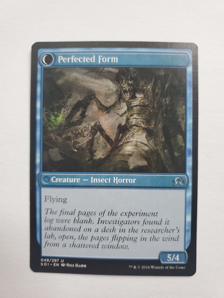 MTG Magic The Gathering Card Aberrant Researcher Creature Human Insect ...