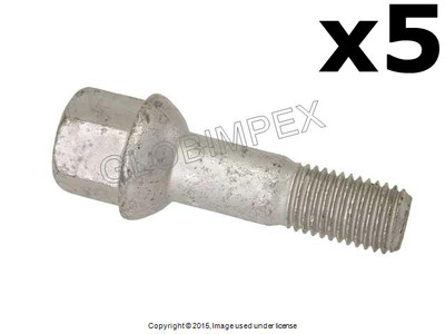 Mercedes (1984-2011) Wheel Lug Bolt For Alloy Wheel (5) (12 X 61 X 1.5 ...