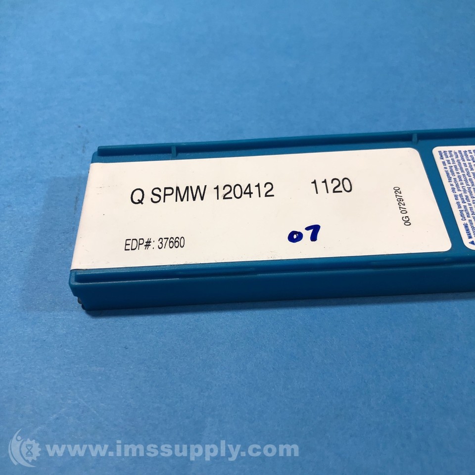 Walter-Valenite Q SPMW 120412 Carbide Turning Insert, Pack of 10 FNFP ...