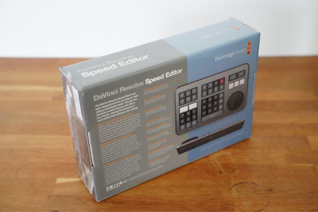 Blackmagic Design DaVinci Resolve Speed Editor (BM-DV/RES/BBPNLMLEKA ...