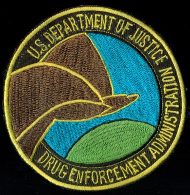 DEA Drug Enforcement Administration Patch CC-1 | eBay