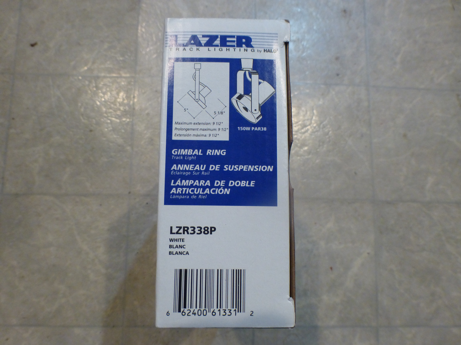 Lazer Track Lighting Gimbal Ring LZR338P White by Halo 76302 | eBay