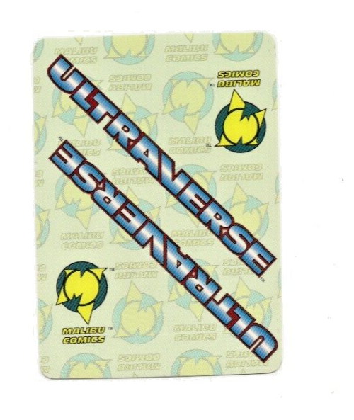 1993 Skybox Ultraverse Promo NNO Solitaire Joker Card Malibu Comics | eBay