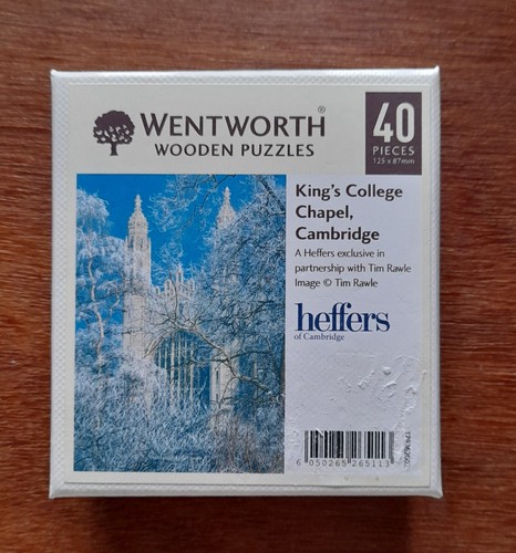 " WENTWORTH " KING'S COLLEGE CHAPEL CAMBRIDGE HEFFERS EXCLUSIVE 40 ...