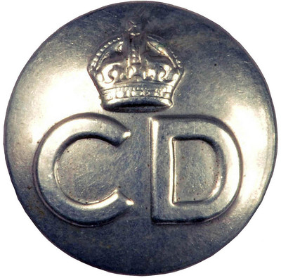 WORLD WAR II. CIVIL DEFENCE TUNIC BUTTON #035 | eBay UK