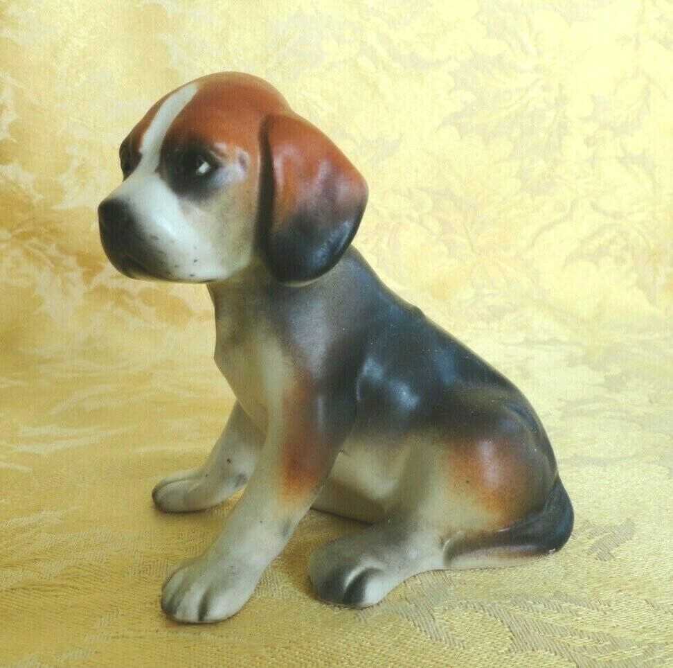 Lefton Hand Painted Porcelain Beagle Puppy Dog Figurine H691 Japan | eBay