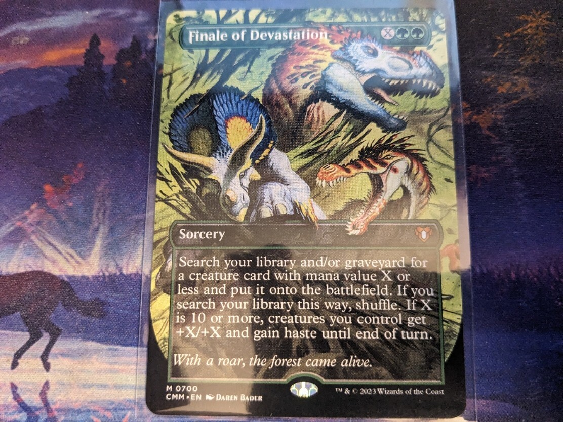 MTG Magic: The Gathering Finale of Devastation Borderless CMM! | eBay