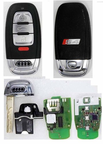 Audi OEM S 4 LOGO S4 Keyless KEY Go Prox SMART Remote Comfort Access ...