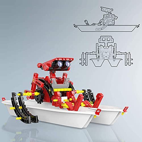 Solar Robot Kit 12 in 1 Science STEM Robot Kit Building Toys for Kids ...