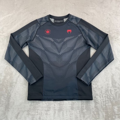 Venum Jiu Jitsu Compression Rash Guard Shirt Men 2XL UFC MMA BJJ Fight ...