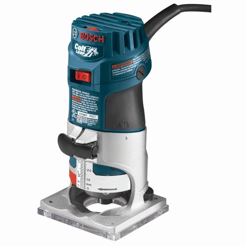 Bosch PR20EVS 1 HP Colt Variable-Speed Corded Electronic Palm Router, 5 ...