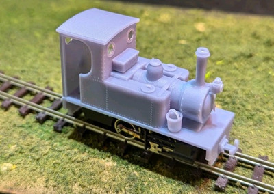 OO9 / 009 Narrow Gauge "Gerry" Loco Body For Bachmann 52652 N Gauge 040 ...