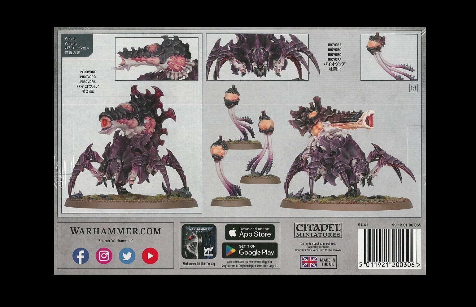 Biovore / Pyrovore - Tyranid / Tyranids - 40k - NEW | eBay