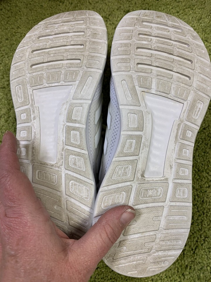 ADIDAS Cloudfoam PGS 789005 Running Sneakers Shoes Mens Size 7 White | eBay