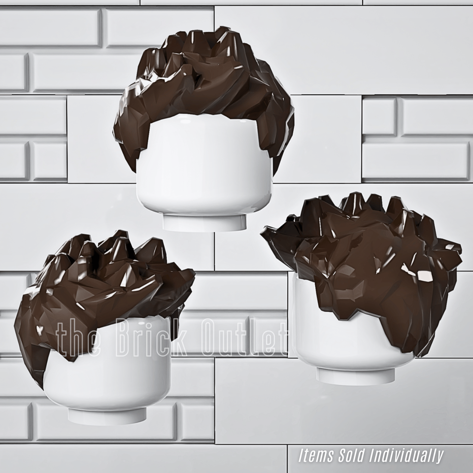 LEGO Minifig Men's Hair "NEW" - All Styles & Colors Available Including ...