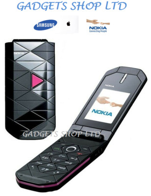 Genuine Nokia 7070 Prism 2G GSM 900 / 1800 UNLOCKED Flip Phone Dual Sim ...