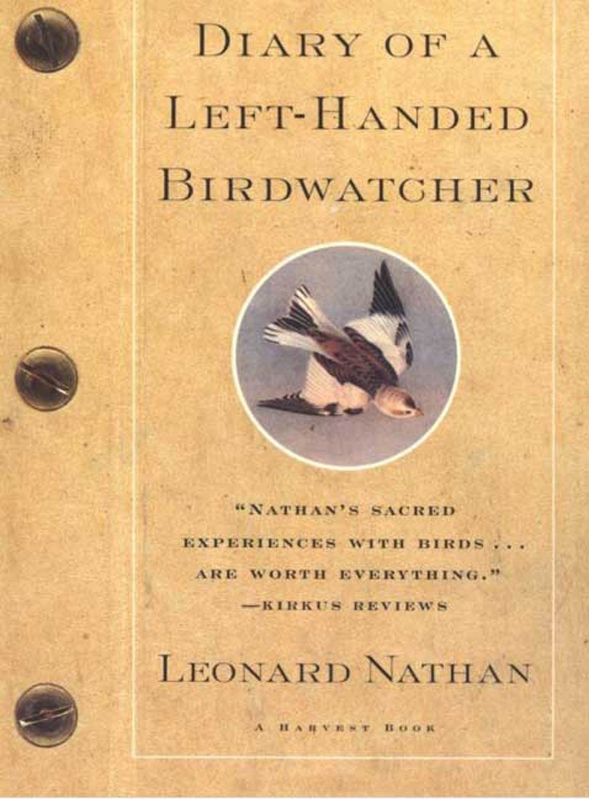 Diary of a Left-Handed Bird Watcher - Nathan, Leonard, Graywolf Press ...