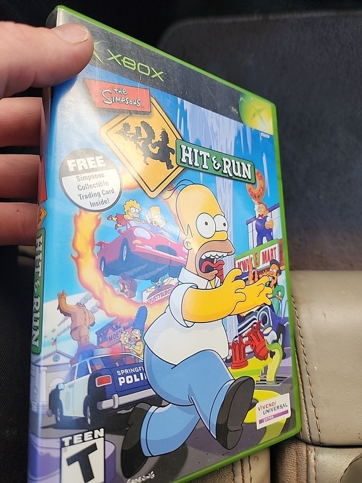 Simpsons-Hit & Run - Microsoft Xbox 20626721127| eBay