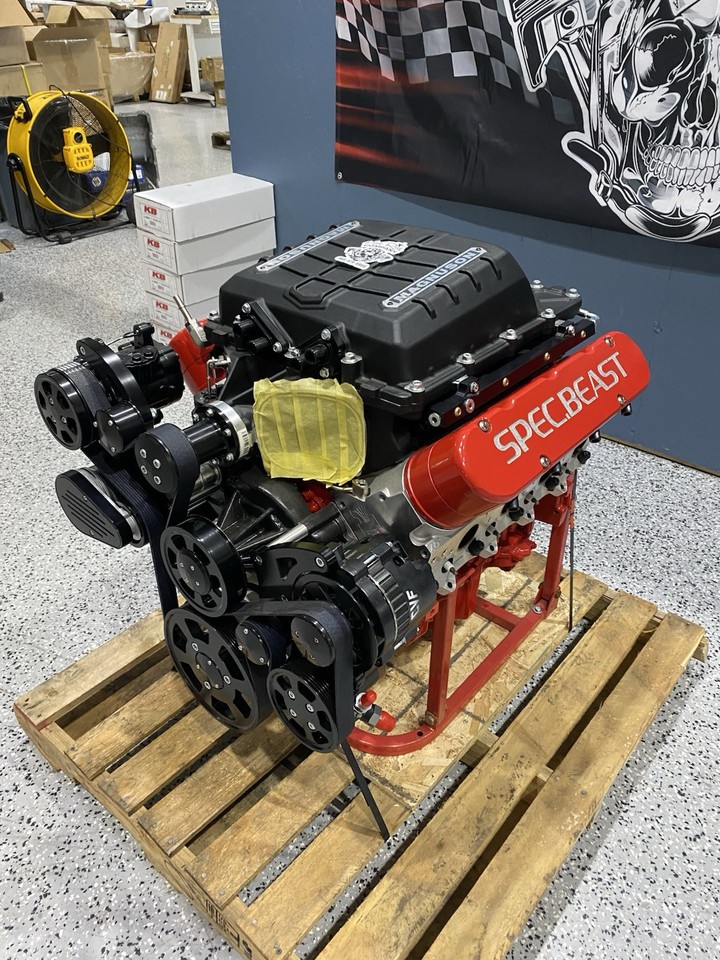 427 LS Next Magnuson Supercharged Turn-key Crate Engine Dart Holley ...