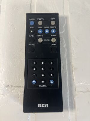 RCA Remote Control TV VCR 641W Square Made in Japan | eBay
