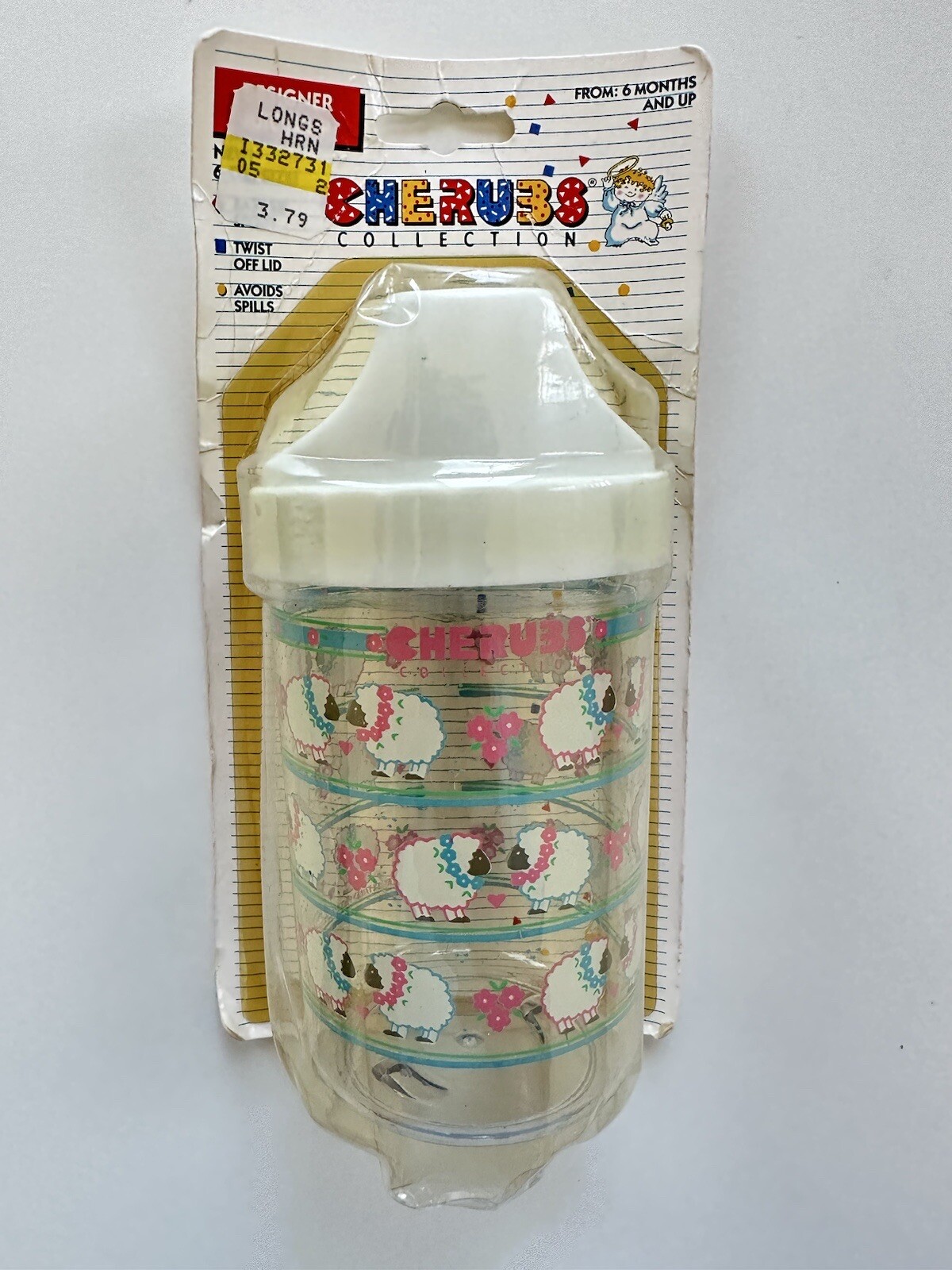 Vintage Cherubs / Playtex LOOK & Learn 6 Oz Sippy Baby Cup - Ages 6m ...