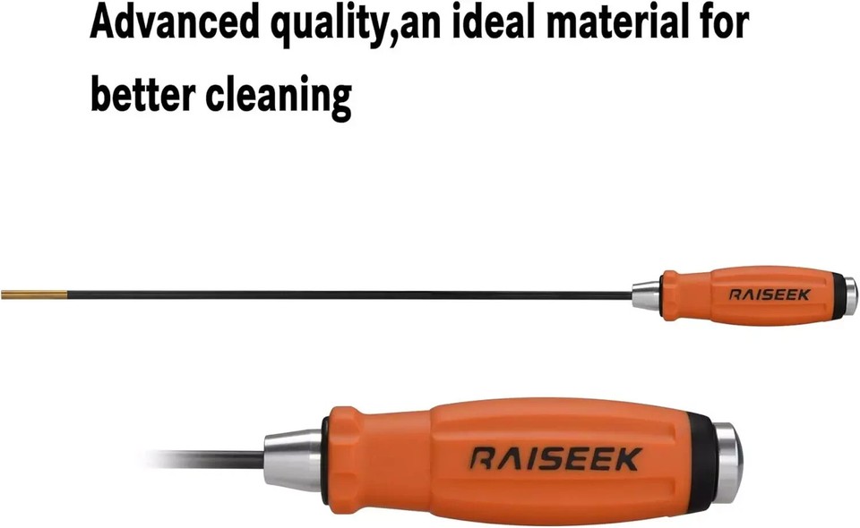 Gun Cleaning Rod 1 Piece Carbon Fiber 36 Inch, Pistol Rifle Cleaning ...