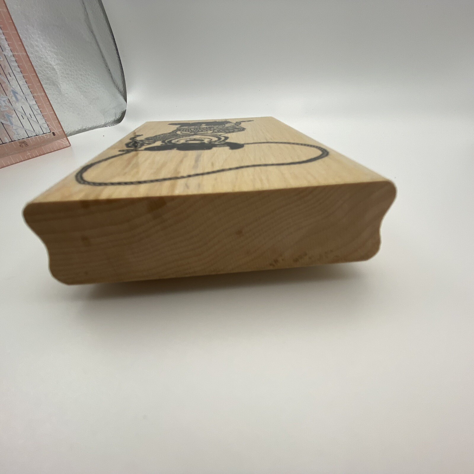 Cowboy Tiger A137-F by Suzy's Zoo~Rubber Stampede~Rodeo~Lasso~Western ...