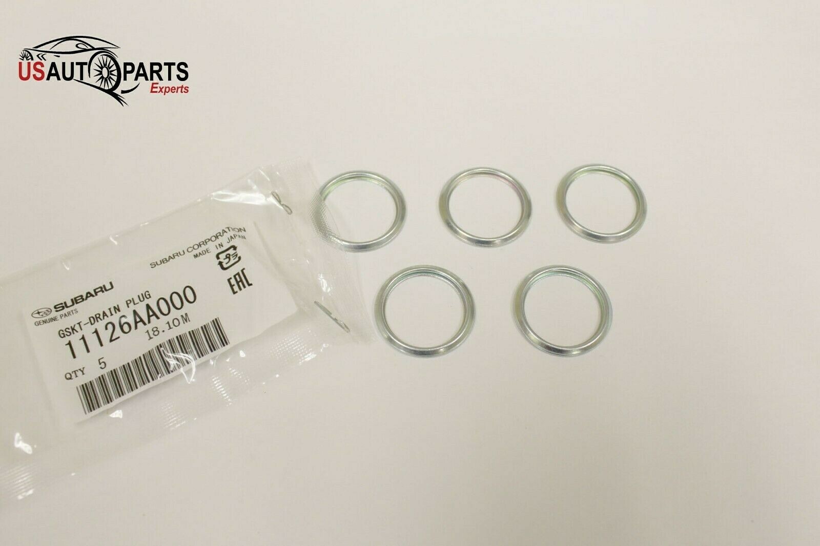 OEM 1985-2018 Subaru Oil Drain Plug Crush Washer Gasket SET OF 5 NEW | eBay
