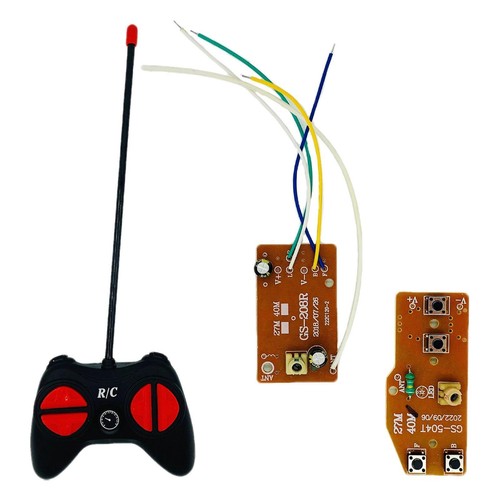 Dolity Remote Control 40MHZ for RC Toy RC Car, and Receiver Board 40MHz ...