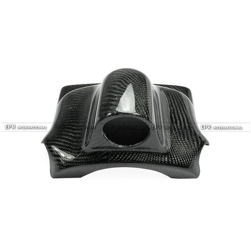For Mitsubishi EVO 10 X Carbon Interior Dash Top Single Gauge Pod 52mm ...