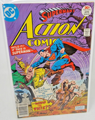 ACTION COMICS #470 TERRA-MAN APPEARANCE *1977* 9.2 | eBay