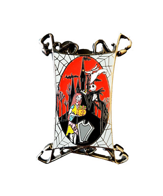 NBC Spider Web Frame - Jack, Sally & Zero Pin | eBay