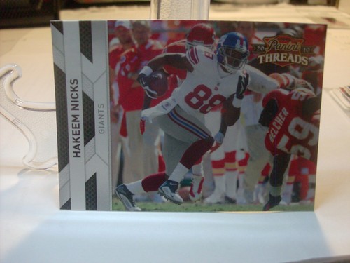 2010 Panini Threads Football #97 - Hakeem Nicks - New York Giants 10 ...